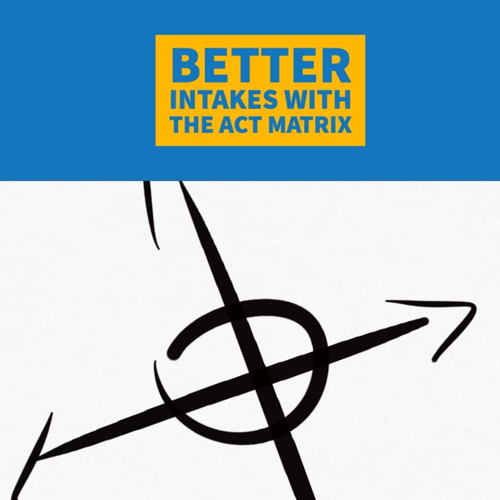 Conducting Intake Sessions with The ACT Matrix | Behavior-Behavior